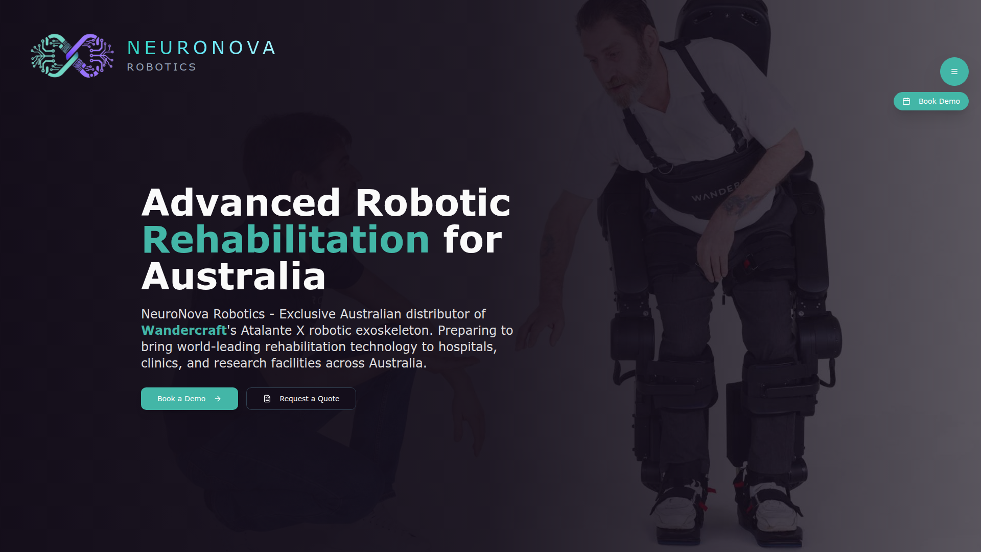Advanced Robotic Rehabilitation | Wandercraft Atalante X Australia ...
